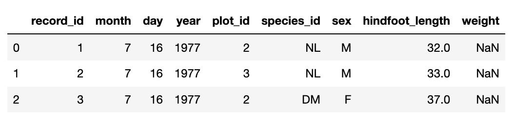 Data Science Indexing Slicing Subsetting And Iterating Dataframes